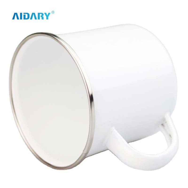 AIDARY High Quality Top Grade 10oz Sublimation Metal Enamel Mug - Buy ...