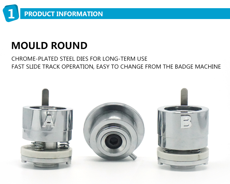 37mm Round Mould Badge Making Machine - Buy 37mmRound Mould Badge ...