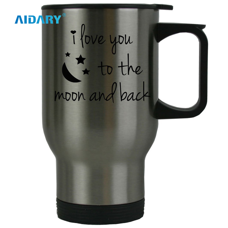 AIDARY Sublimation 450ml Stainless Steel Car Mug - Buy Sublimation ...