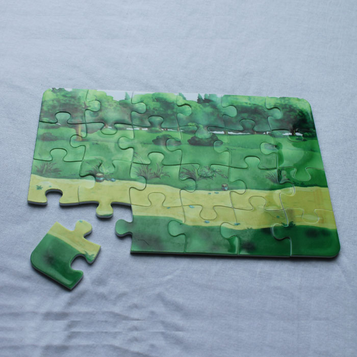 Sublimation Small Square 12.8*12.8cm Plastic Puzzle - Buy Sublimation ...