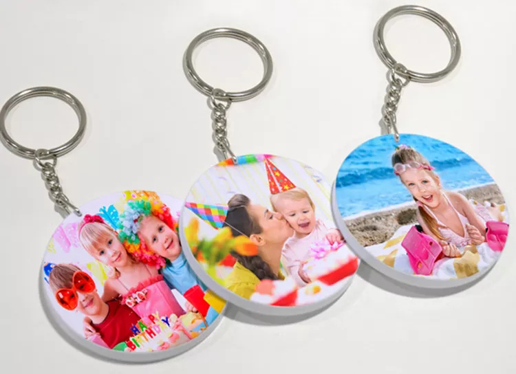 Sublimation 53*85mm Credit Card Size Plastic Keychain - Buy Sublimation ...