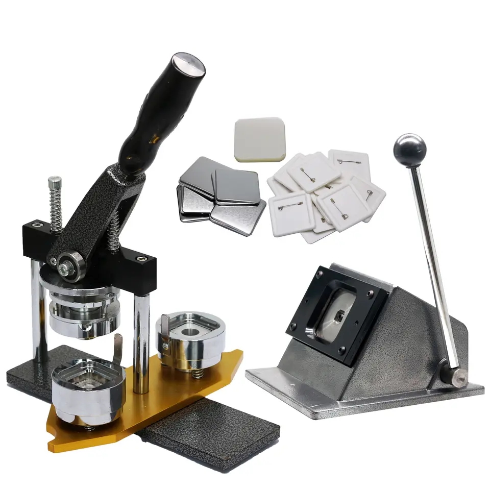 35mm Square Badge Making Machine - Buy 35mm Square Badge Making Machine ...