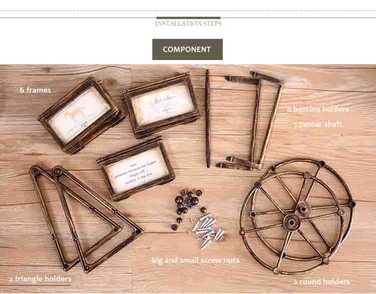 Bronze Ferris Wheel Photo Frame with Music - Buy Bronze Ferris Wheel ...