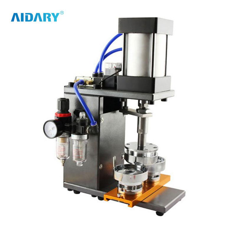 Pneumatic Badge Making Machine Pin Badge Maker Needd Air Compressor To ...
