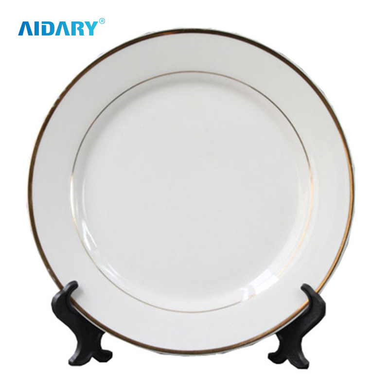 AIDARY Sublimation Gold-Edge Photo Plates Sublimation Blank Plate - Buy ...